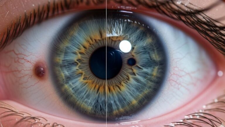 ¿Lunar en el ojo? Nevus de conjuntiva vs. Nevus de iris: diferencias ...